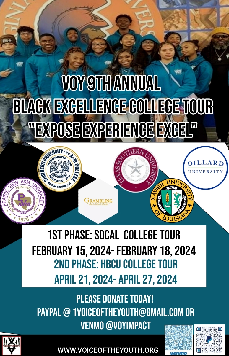 "2nd Phase" Black Excellence College Tour "Expose Experience Excel ...